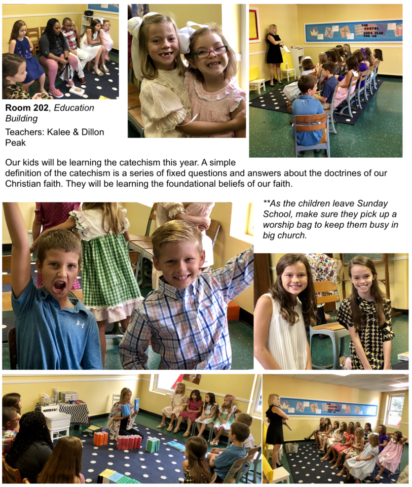 1st – 6th Graders - Cornerstone Presbyterian Church Selma